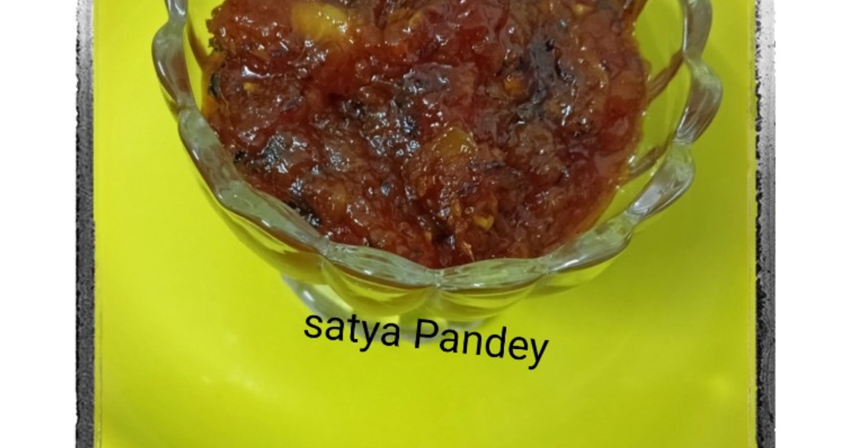 आम का मीठा लच्छा अचार रेसिपी बनाने की विधि in Hindi by Satya Pandey ...