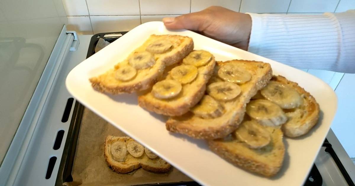 Resep Roti Tawar Pisang Bakar oleh Rini Kitchen - Cookpad