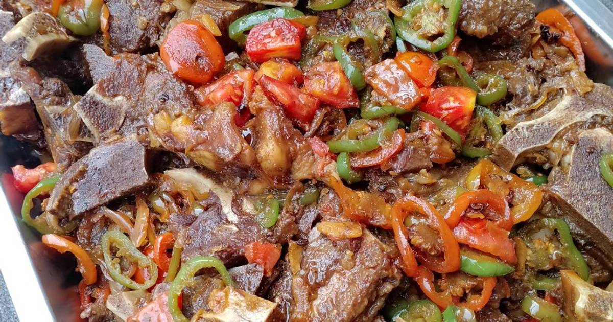 Resep Oseng iga cabe gendot oleh Peppy Ispriani - Cookpad