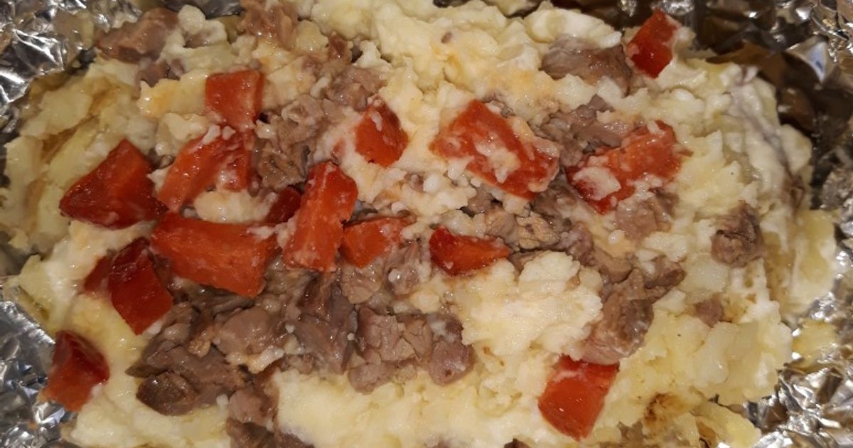 Papa Asada Al Carbón 🥔 Receta de My Kitchen - Cookpad