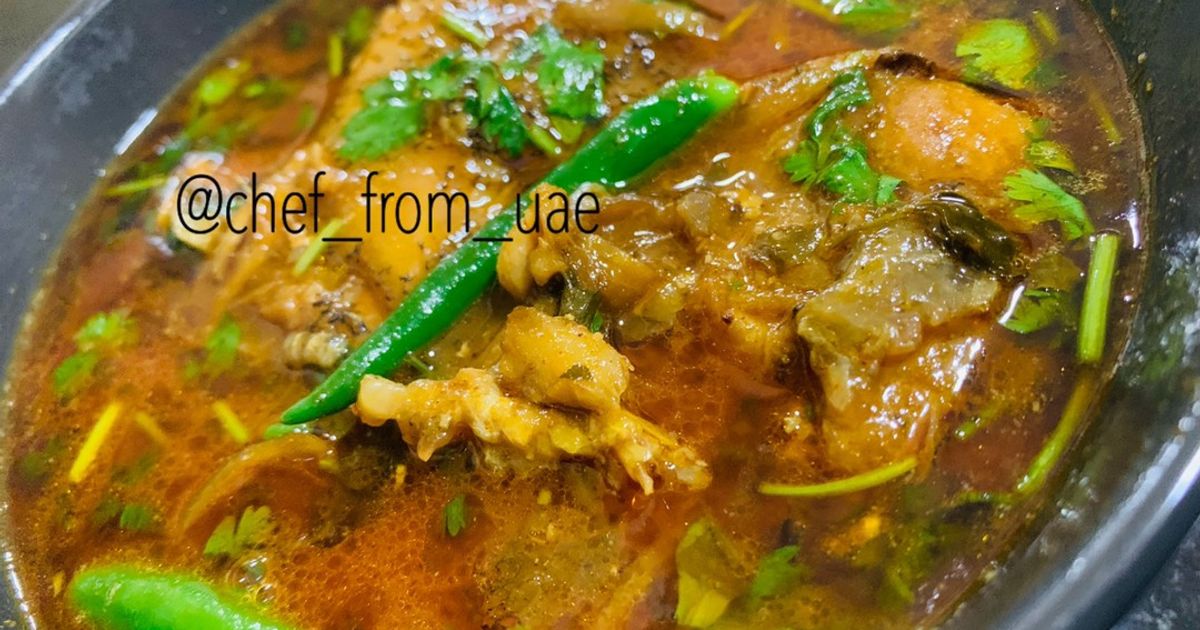 Hamoor Fish Curry Recipe by Chef_From_Uae. - Cookpad