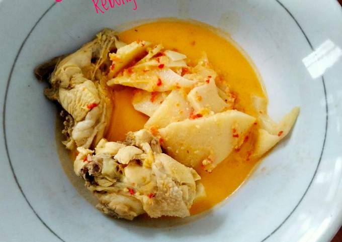 Resep Gulai ayam rebung oleh Dapur Mama Vi-Ra - Cookpad