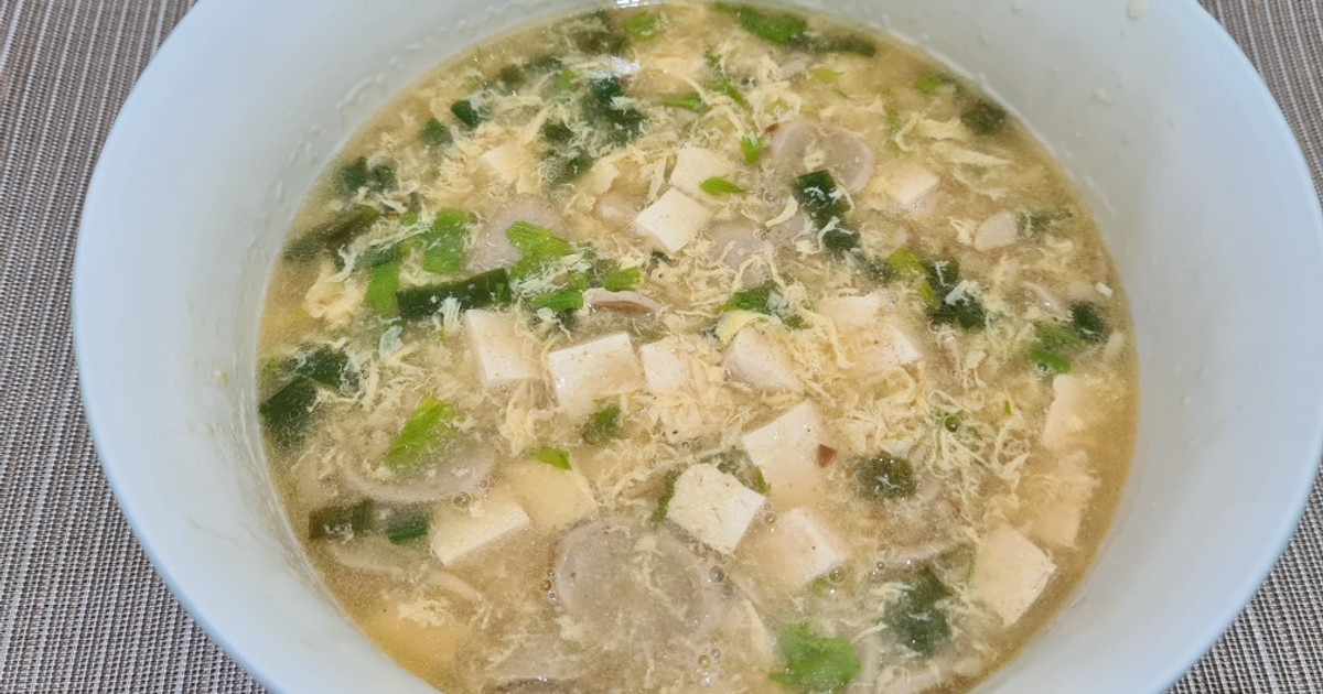 Resep Sup Bakso Tahu oleh Olivia Nikita - Cookpad