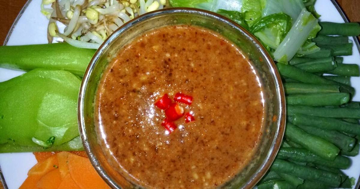 Resep Pecel sayur oleh arsyll - Cookpad