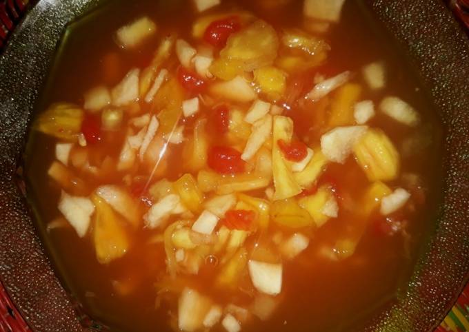 Resep Rujak Gobet 7 bulanan orang jawa oleh MezzieyAyu SR - Cookpad