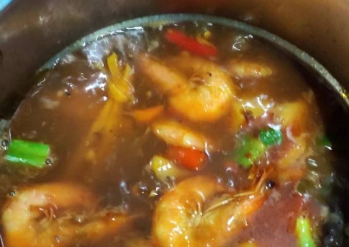Resep Pindang udang palembang oleh Tia Habib - Cookpad