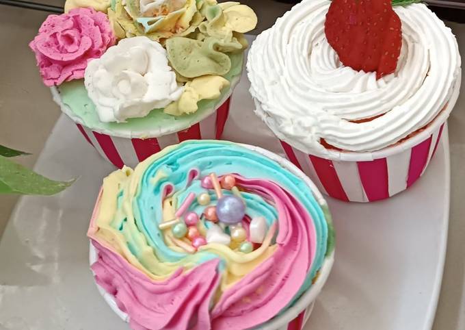 Resep Bubble Gum Cupcake oleh Indah Mei - Cookpad