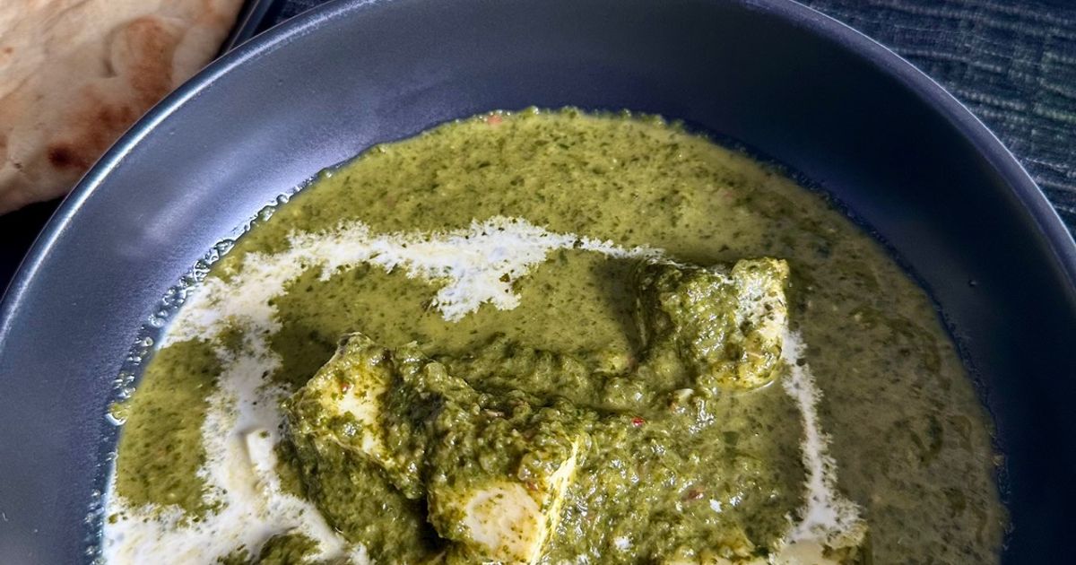 Palak Paneer (Indian Spinach And Cheese Stew) Recipe By Ricardo