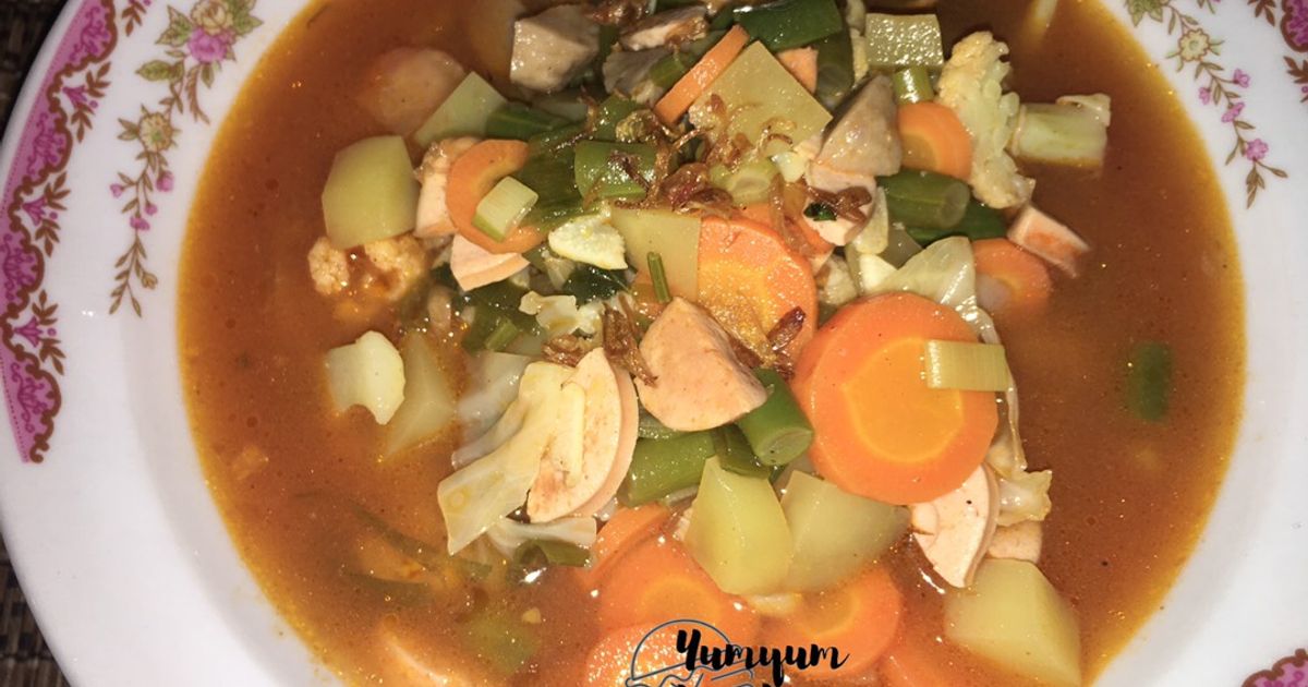 Resep Sup Merah Sehat No Msg oleh yumyumkuy! (Sunny) - Cookpad
