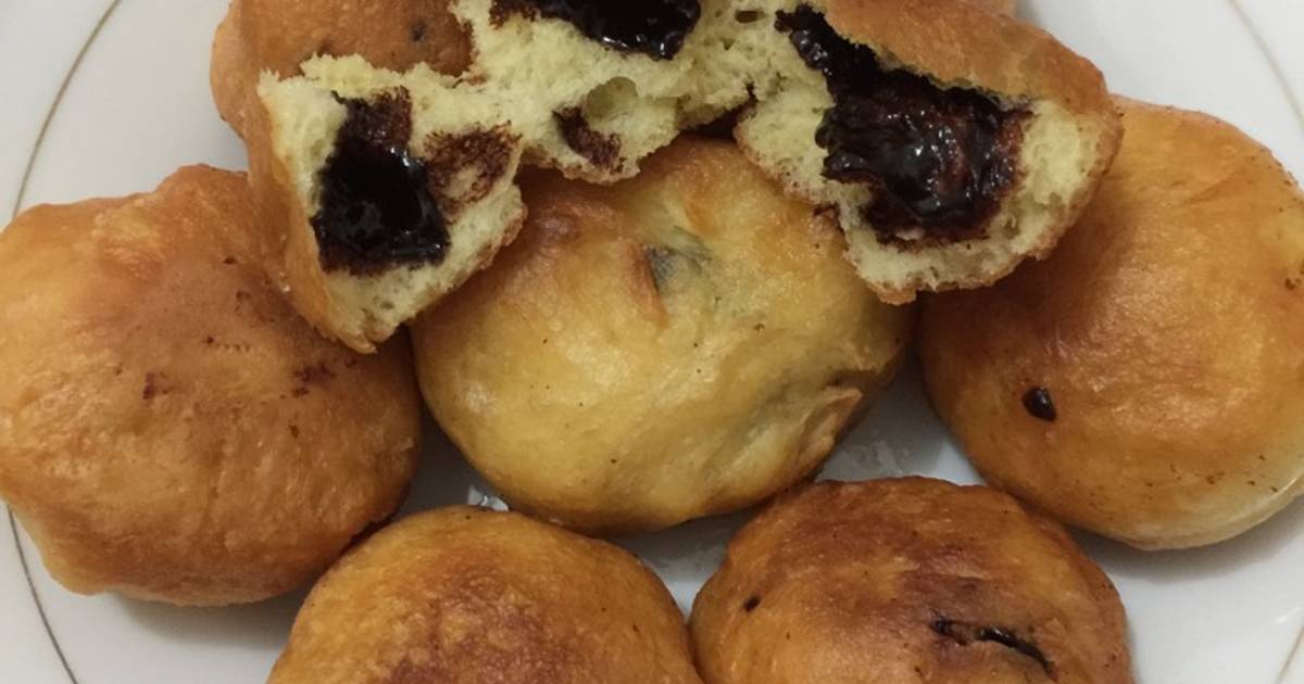 Resep Donat Coklat Lumer oleh villy - Cookpad
