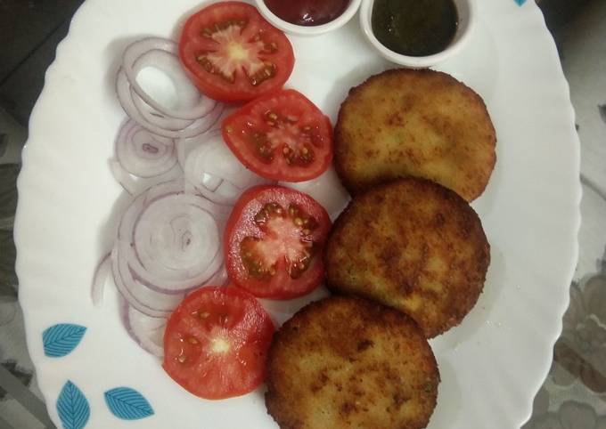 Vegetable tikki Recipe by Sneha Seth - Cookpad