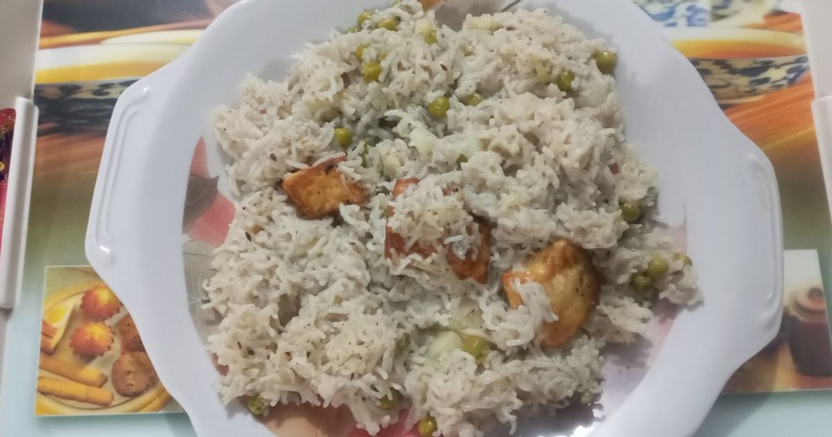 Instant Pulav /Pulav Parda /Pulav E Curtains. 👩‍🍳🥘💐 Recipe by 👑ADV ...