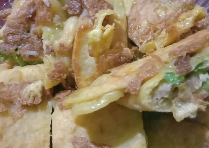 Resep Martabak Daging Rumahan oleh Nike Prasetiya - Cookpad