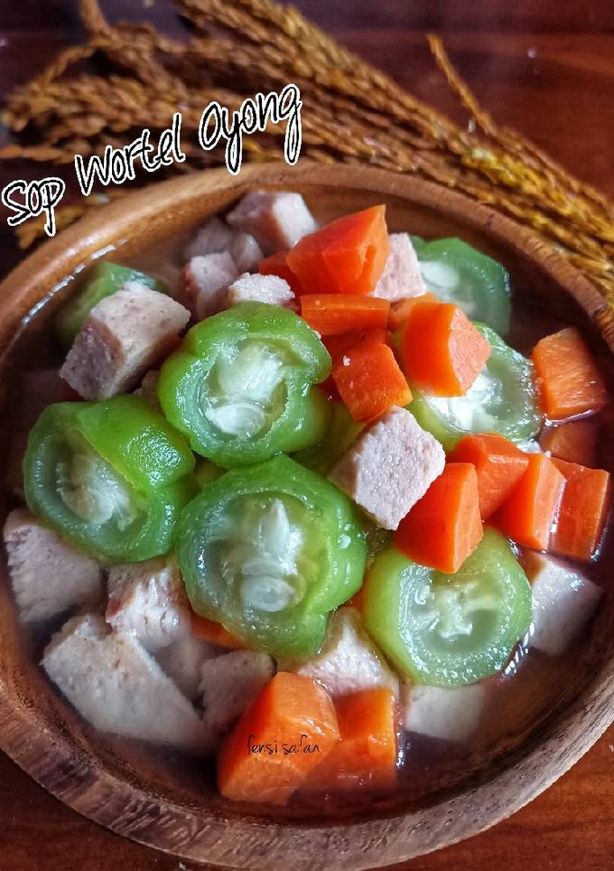 Resep Sop Wortel Oyong (anti langu) oleh Fensi Safan - Cookpad