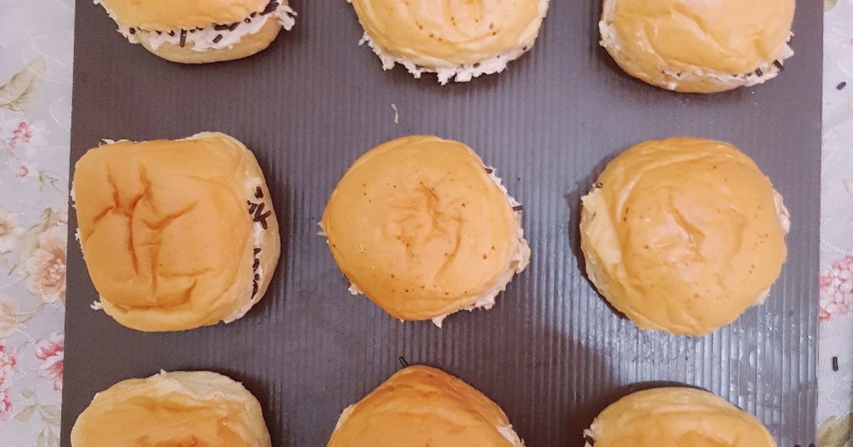 Resep roti manis isi butter rumahan enak dan mudah - Cookpad