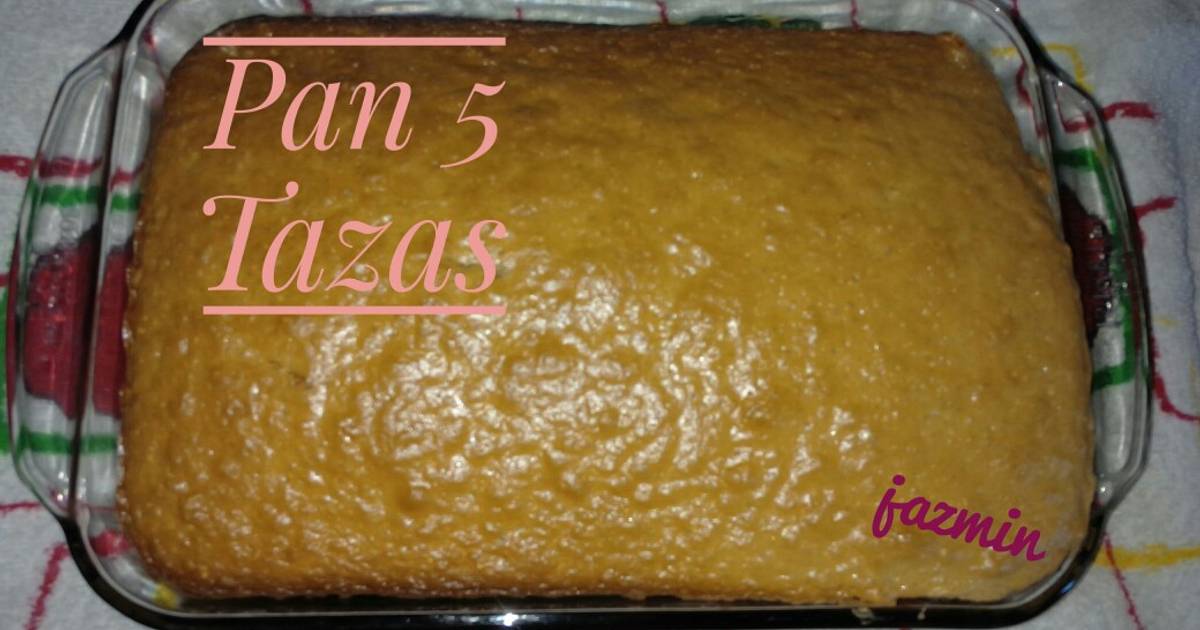 Pan 5 tazas Receta de Jazmin Aguirre- Cookpad
