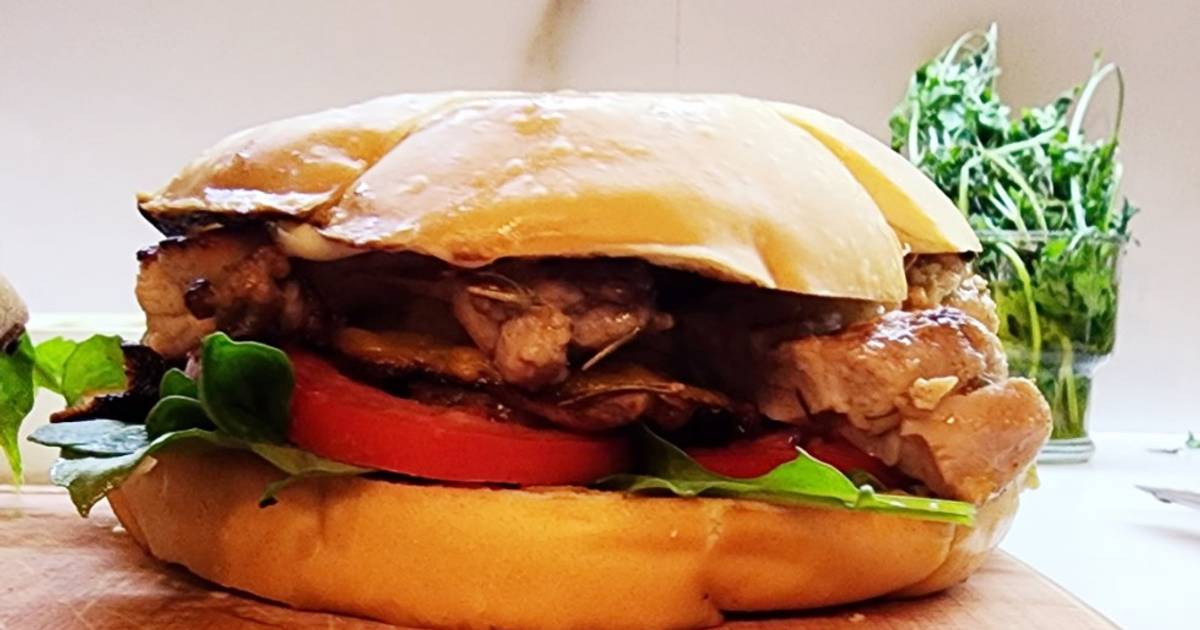 Sándwich De Pollo Receta de Laura L - Cookpad
