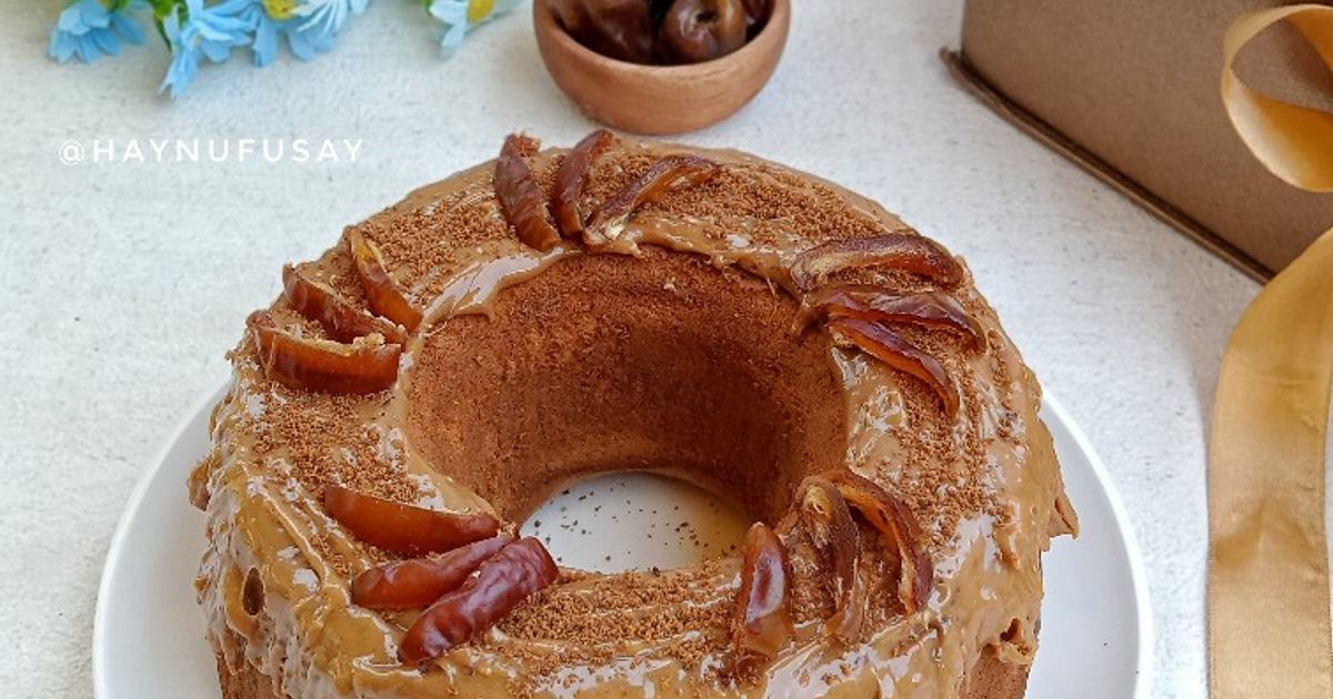 Resep Cake Kurma Caramel oleh Hayatun Nufus AY - Cookpad