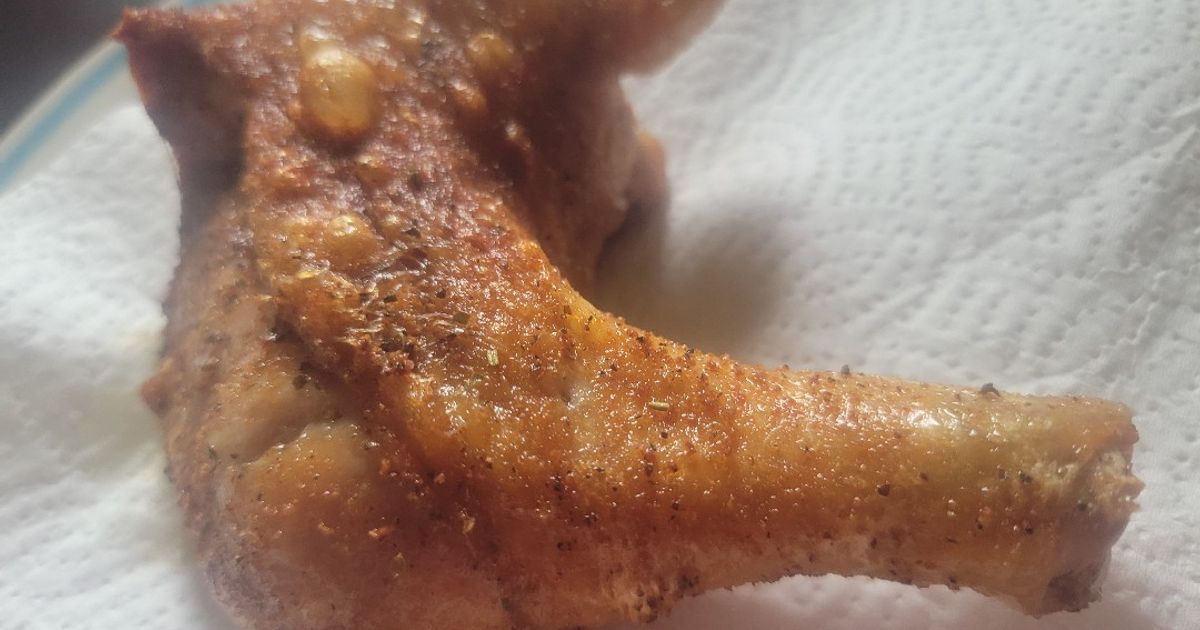 Deep Fried Crispy Chicken Quarter (Keto Friendly) Recipe by jessica ...