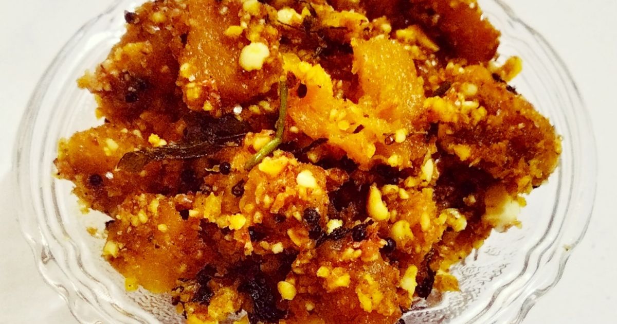 लाल भोपळ्याची भाजी(Laal Bhoplyachi Bhaaji Recipe In Marathi) रेसिपी ...