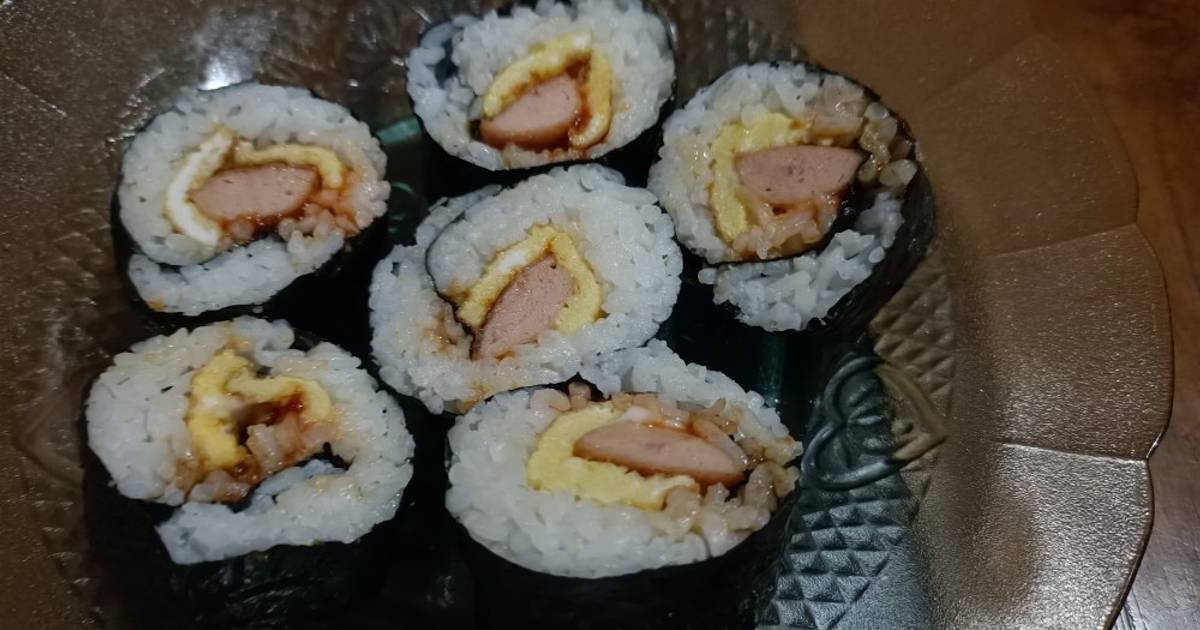 Resep Gimbab simpel oleh Tri Lestari - Cookpad