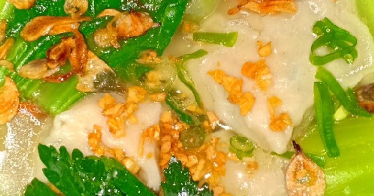 Resep Pangsit Rebus oleh Dapur Geulis - Cookpad