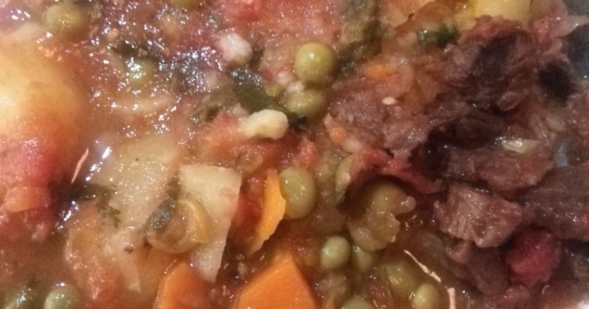 Cooked Peas Stew Recipe by Philip A - Cookpad