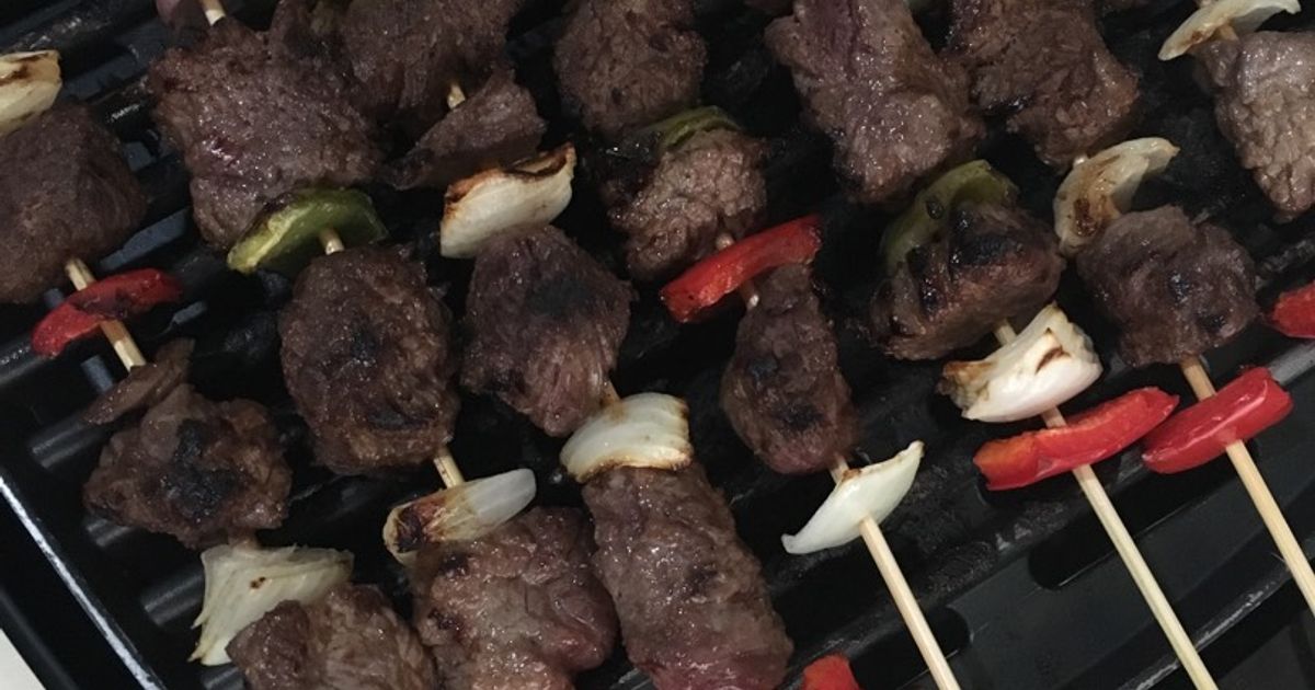 Pinchos De Res A La Parrilla Recipe by alerend - Cookpad