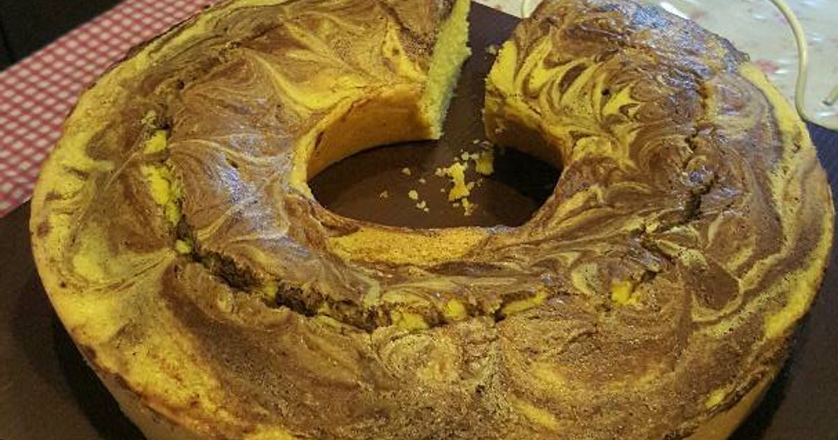 Resep Marble Cake By Me oleh Maria Jasmine - Cookpad
