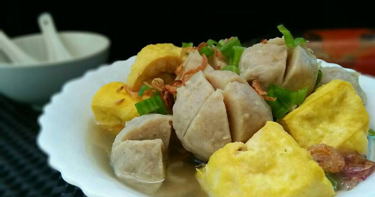 Resep Sop Baso-Tahu oleh Nur Sabatiana - Cookpad