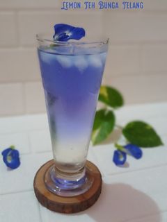 Resep Teh Lemon Bunga Telang oleh Rini Dwi Astuti - Cookpad
