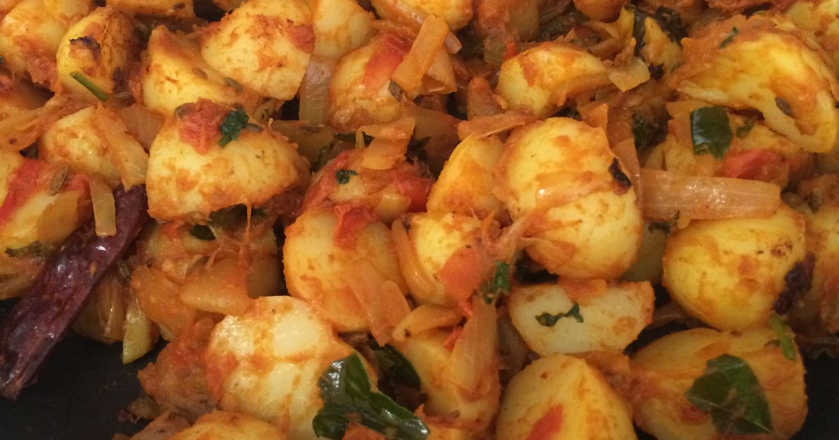 Chettinad Potato Fry Recipe by Ashwani Prasanna - Cookpad