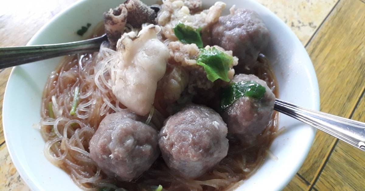 Resep Bakso Aci Daging Sapi oleh Delima Afiyanti - Cookpad