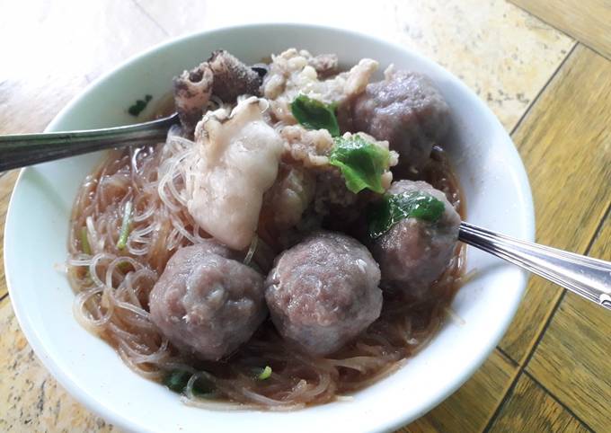 Resep Bakso Aci Daging Sapi oleh Delima Afiyanti - Cookpad