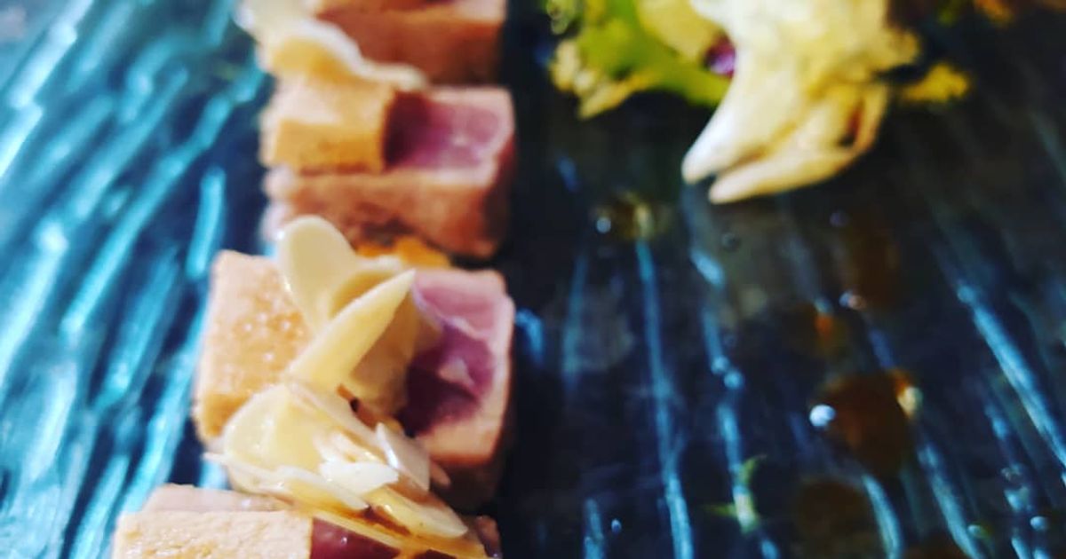 Tataki De Atún Con Huevas De Mujol Receta de Silvia GO- Cookpad