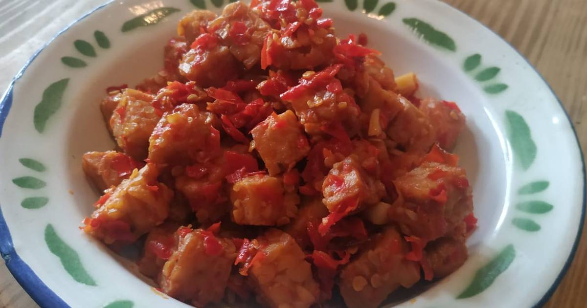 10 resep tempe balado sehat enak dan mudah - Cookpad