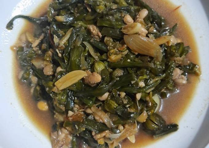 Resep Tumis genjer simple oleh Eka Wati - Cookpad