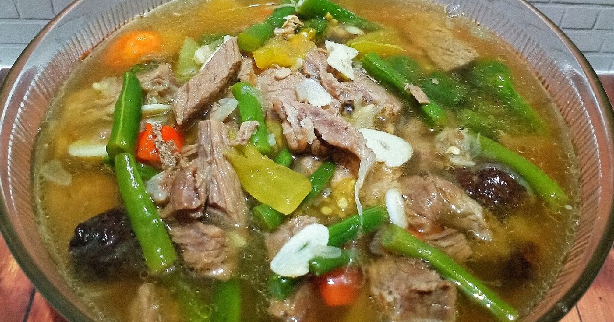 Resep 159. Asam Asam Daging Sapi oleh Humaziva - Cookpad