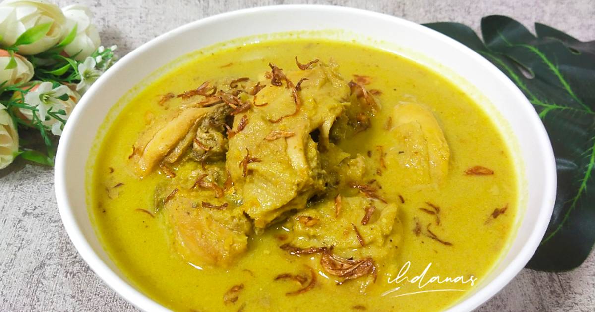 485 resep opor ayam bumbu kuning enak dan mudah - Cookpad