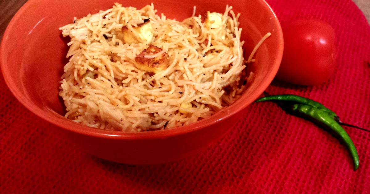 Tomato sweetcorn semiya with paneer Recipe by Ranjani Madhavan - Cookpad