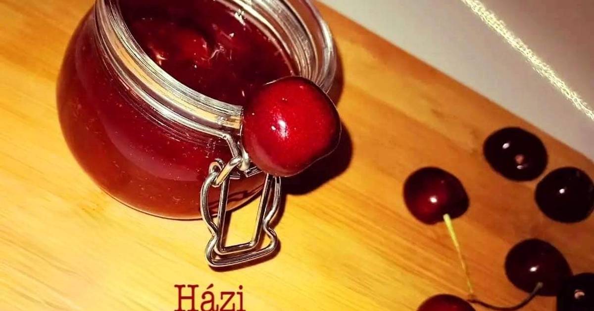 Házi meggylekvár 🍒 - cukormentes | Zagyi Kitti-Kitti a konyhában ...