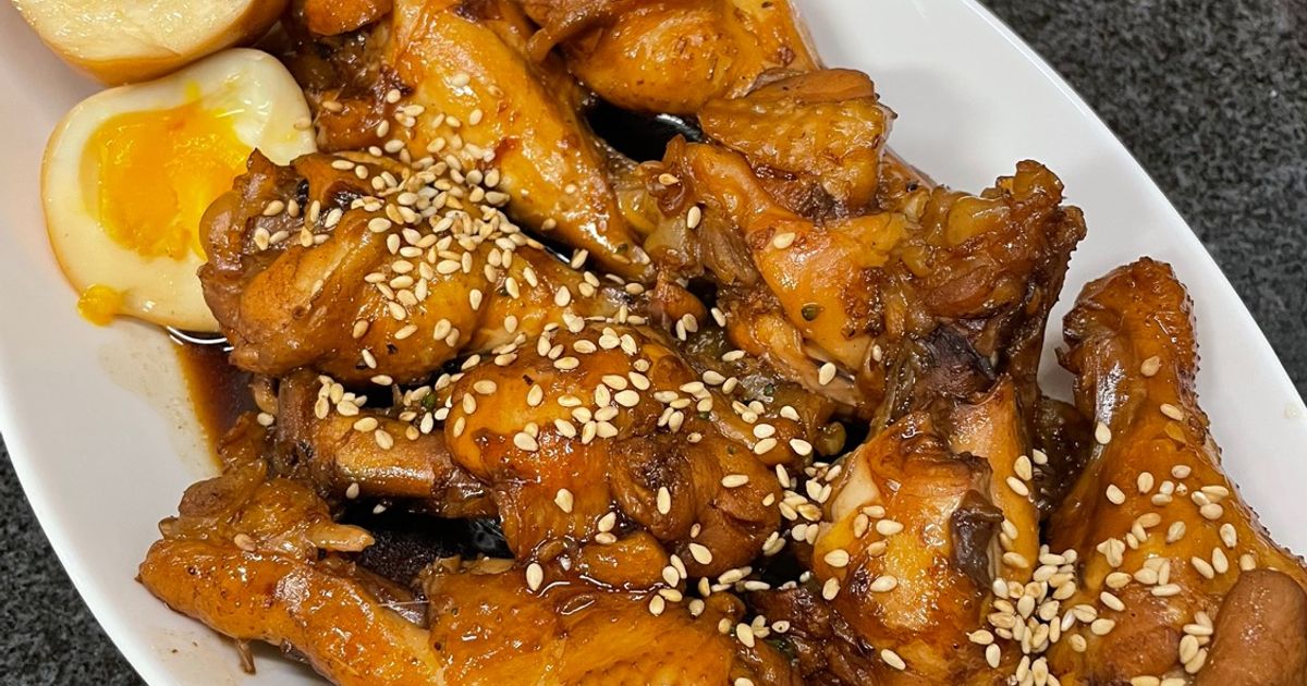 Coca Cola Braised Chicken Wings Recipe By Ayaeats | Ayaka