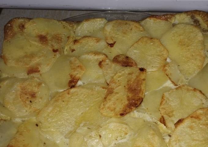 Tortilla de papa fácil en la flip de essen Receta de noemi- Cookpad