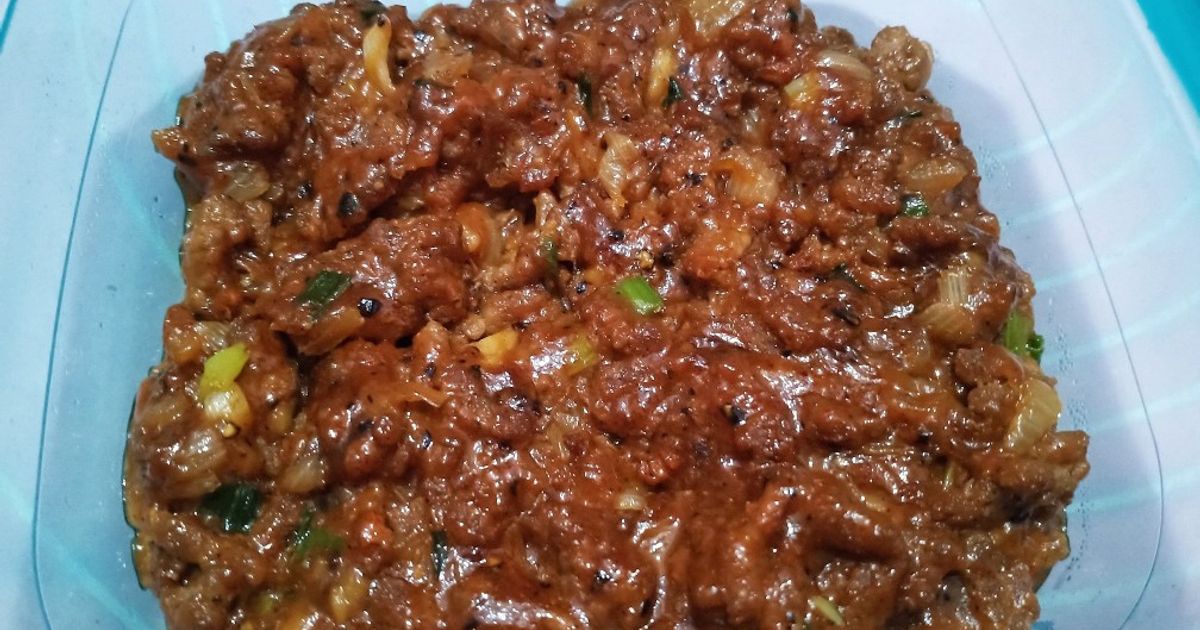 Resep 301. Daging Tumis (Untuk Isian Pao/Bapao Dan Roti) oleh Humaziva ...