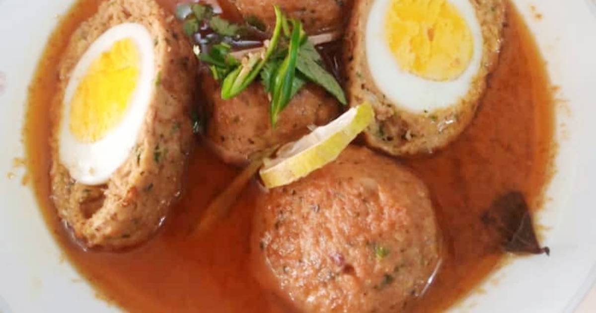 Nargisi koftay Recipe by Jia Junaid - Cookpad