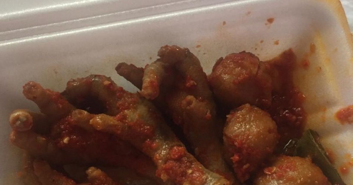 Resep Ceker Bakso Mercon oleh maymay - Cookpad