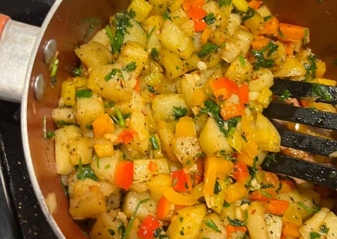Batata Hara Recipe by roshnijain - Cookpad