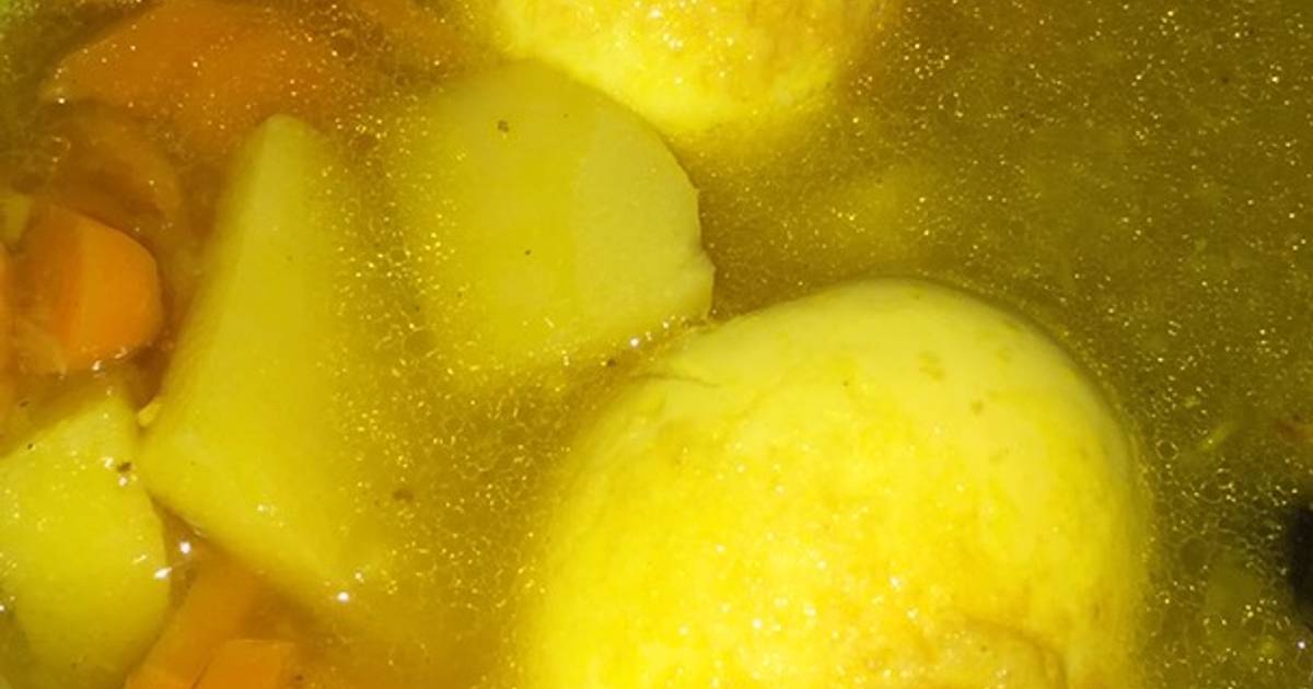 Resep Telur bumbu kuning oleh mamah kynan - Cookpad
