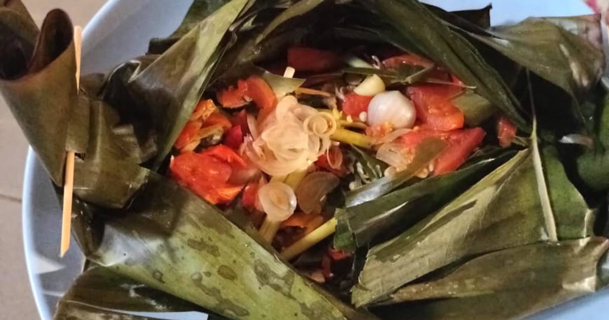 Resep Pepes ikan peda daun singkong oleh Nandi Meri Afriyani - Cookpad