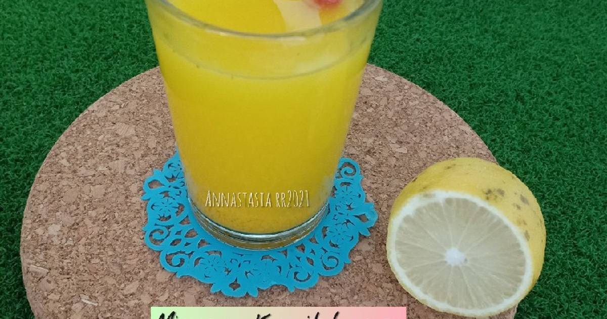 Resep Minuman Kunyit Lemon oleh annastasia rr - Cookpad